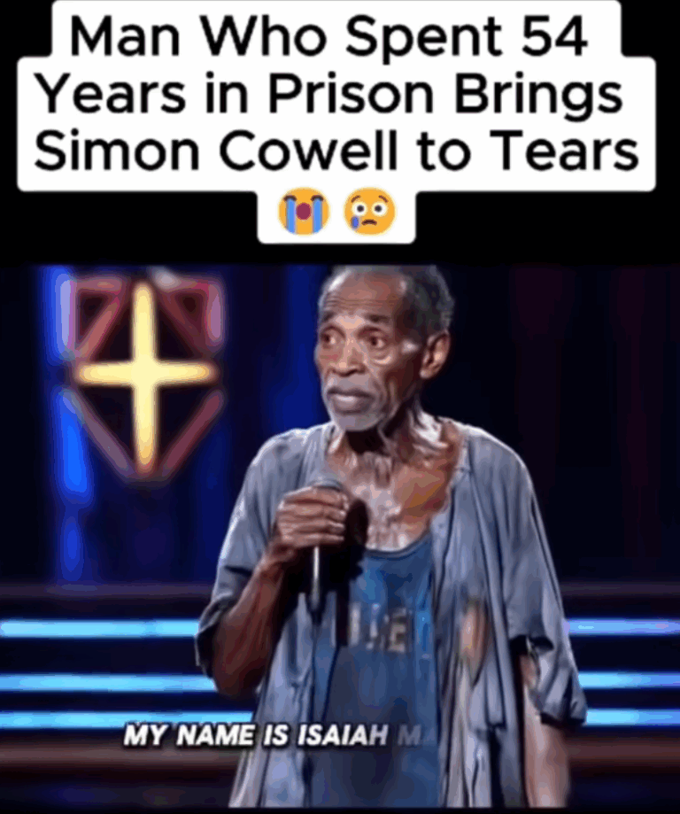 Man who spent 54 years in prison brings Simon Cowell to tears on ...